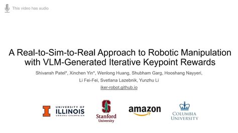 A Real To Sim To Real Approach To Robotic Manipulation With Vlm