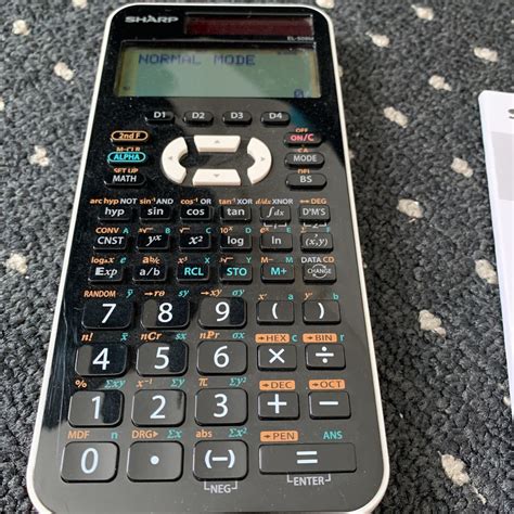 Yahooオークション 関数電卓 シャープ ピタゴラス El 509m