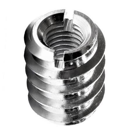 Insert Fileté Bois Métrique Inox A1 Type B