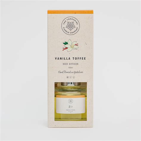 Vanilla Toffee Reed Diffuser The Yorkshire Candle Company