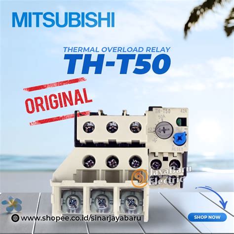 Mitsubishi Th T50 Tht50 Thermal Overload Relay Shopee Philippines