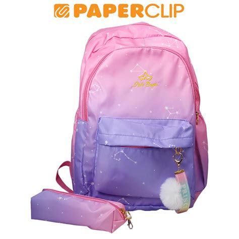 Jual Backpack Rainbow Polo Eagle 18 With Pencase Prg Shopee Indonesia