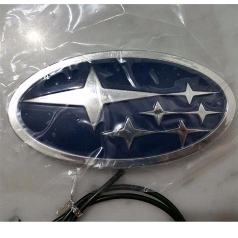 Subaru 4d Led Logo Lighting Light Car Badge Emblem Impreza Outback