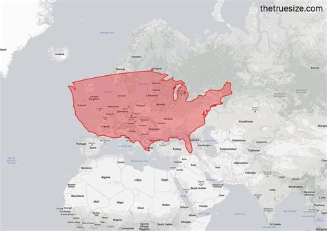 Us Map Compared To Europe Us Companies In Europe Expansion Strategy