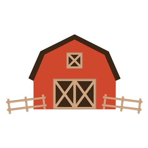 Free Cartoon Barn Clipart Template To Edit Online