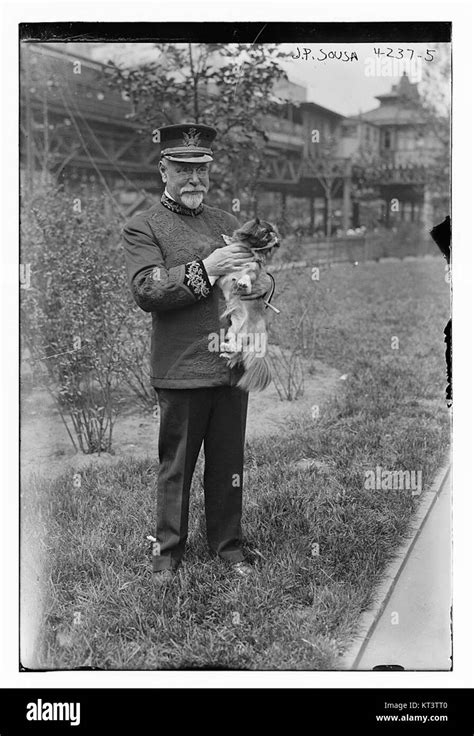 Jp Sousa The Famous American Composer And Bandleader Known For His Military Marches And