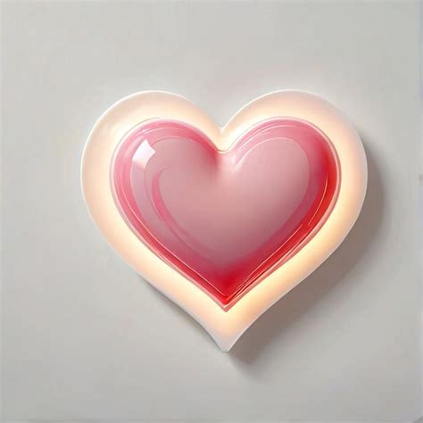 Premium Photo Heart Stickers Cartoon Character 3d Sticker With Heart