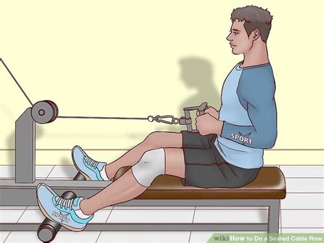 How To Do A Seated Cable Row 12 Steps With Pictures Wikihow