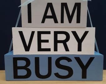 Busy Office Sign Etsy