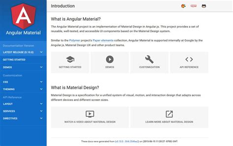 The Best Css Frameworks For Material Design Ma No Tech News And Analysis Javascript Angular