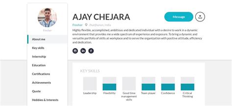 Ajay Chejara Online Resume Craftmycv