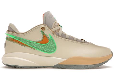 Nike Lebron 20 Famu Coconut Milk Mens Fn8263 100 Us