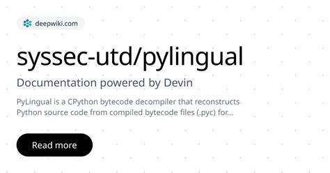 Syssec Utdpylingual Deepwiki