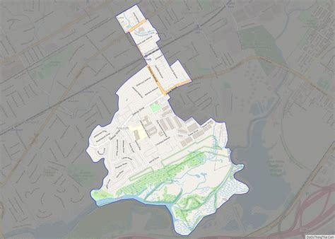 Map Of Folcroft Borough Thong Thai Real