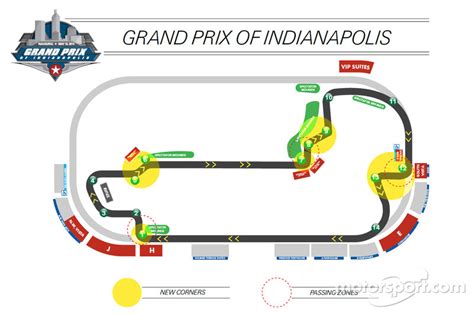 Brand New Layout For Grand Prix Of Indianapolis