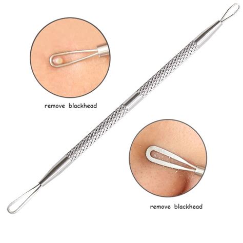 Stainless Steel Acne Extractor Remover Blackhead Pimple Needles Lazada Ph