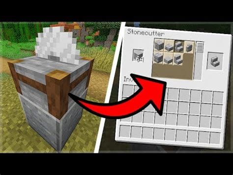 Stone Cutter Recipe How To Make Smooth Stone In Minecraft Materials
