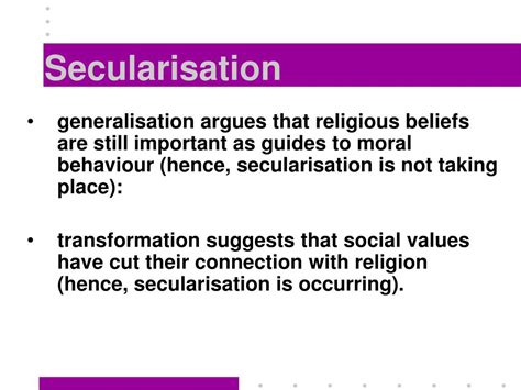 Ppt Secularisation Powerpoint Presentation Free Download Id473138