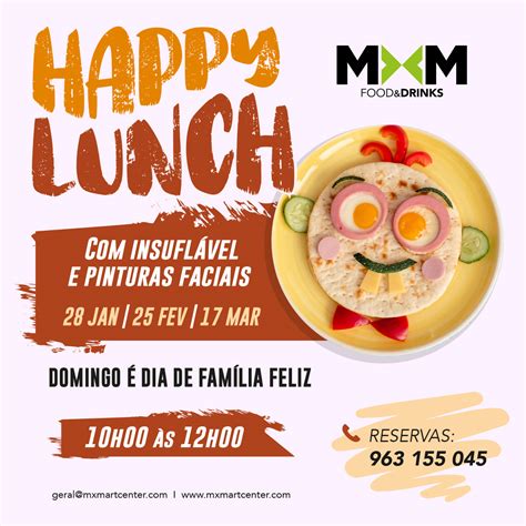 Happy Lunch Mxm Eventos No Porto