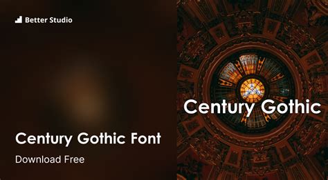 Similar To Century Gothic Fonts