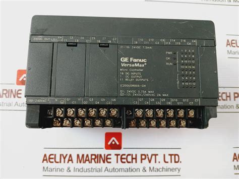 Ge Fanuc Ic200udr005 Ch Versamax Micro Controller 16 Dc Inputs Aeliya Marine Tech