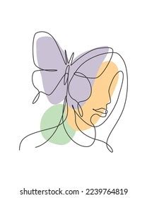One Continuous Line Drawing Sexy Woman Stock Vector Royalty Free Shutterstock
