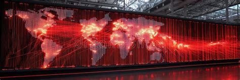 Digital Billboard Showcases Global Order Flow With Real Time Data
