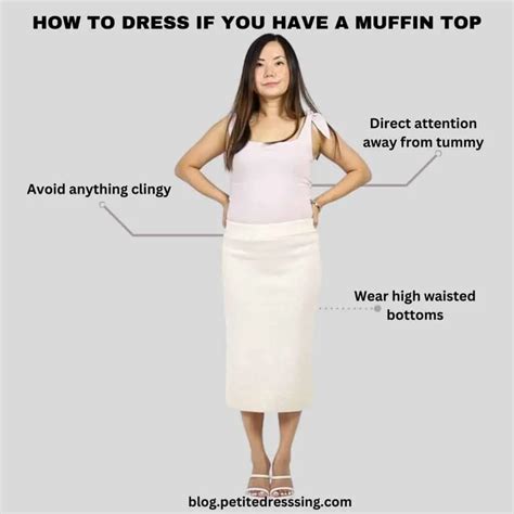 Women With A Muffin Top Must Know Styling Tips Petite Dressing