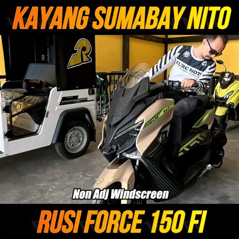 Isa Na Naman Pang 🔥 Malakasan Scooter Ng Rusi The 😍 Force 150i Alamin