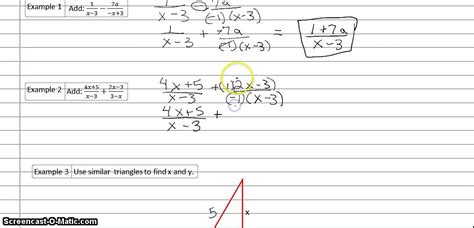 Saxon Algebra 2 Lesson 66 Examples Youtube