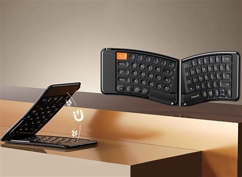 Xkm03 Ergonomic Foldable Bluetooth Keyboard And Mouse Protoarc