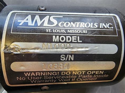 Used Ams Model N1000 Encoder For Sale At Midwest Press And Automation Llc