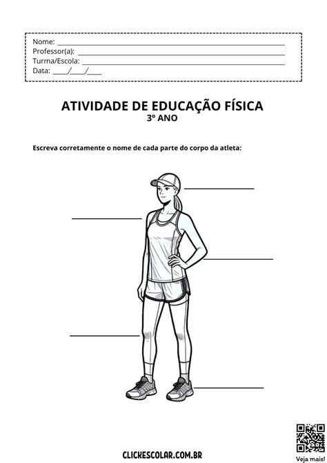 28 Atividades De Educação Física Do 1º Ao 6º Ano