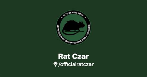 Rat Czar Instagram Tiktok Linktree