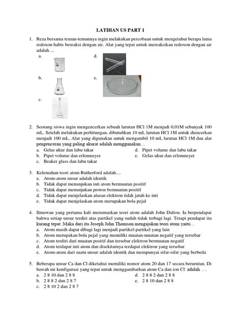 latihan us part 1 pdf