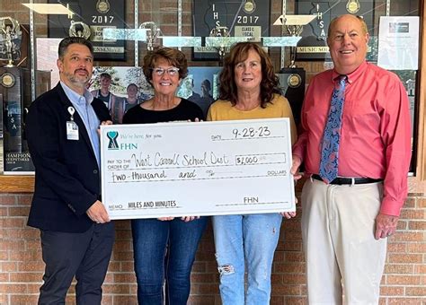 Fhn President And Ceo Mark Gridley Had A Great Time Touring Northwest Illinois Recently Handing