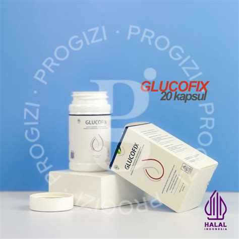 Jual Progizi Glucofix Herbal Diabetes Original 20 Kapsul Shopee Indonesia