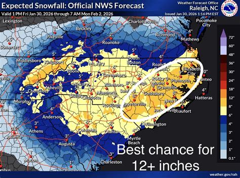 New Snowfall Map Here Is The Latest Carolina Weather Facebook