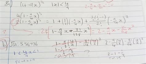 [al Maths Binomial Expansion] R Homeworkhelp