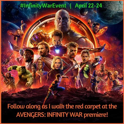 Im Going To Spend My Birthday At The Avengers Infinity War Premiere