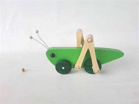 Grilo Articulado De Puxar Elo7 Produtos Especiais