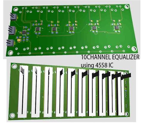 Discover The Circuit Diagram Of A 4558 Ic Audio Equalizer