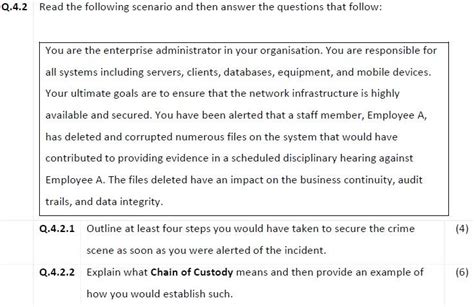 Solved You Are The Enterprise Administrator In Your