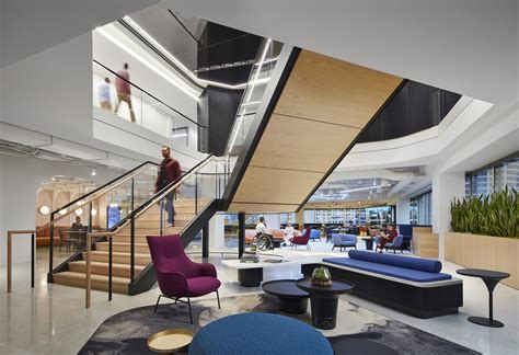 Accenture Office Expansion Stair Collaboration 1 Executive Construction Inc