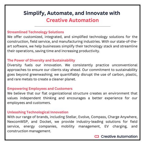 Creative Automation On Linkedin Creativeautomation Innovation Sustainability Fieldservice…