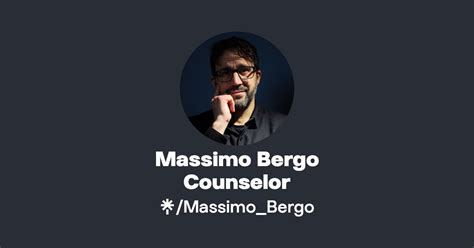 Massimo Bergo Counselor Linktree