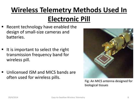Easy To Swallow Wireless Telemetry PPT