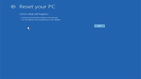 Windows 8 Boot From Usb Recovery Disk To Restore The System Youtube