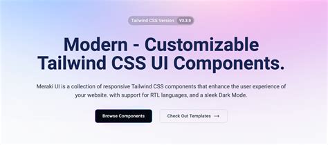 7 best free no js tailwind css component libraries
