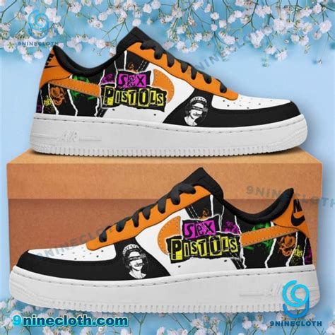 [free Shipping 20 Off] Sex Pistols Air Force Shoes 9ninecloth